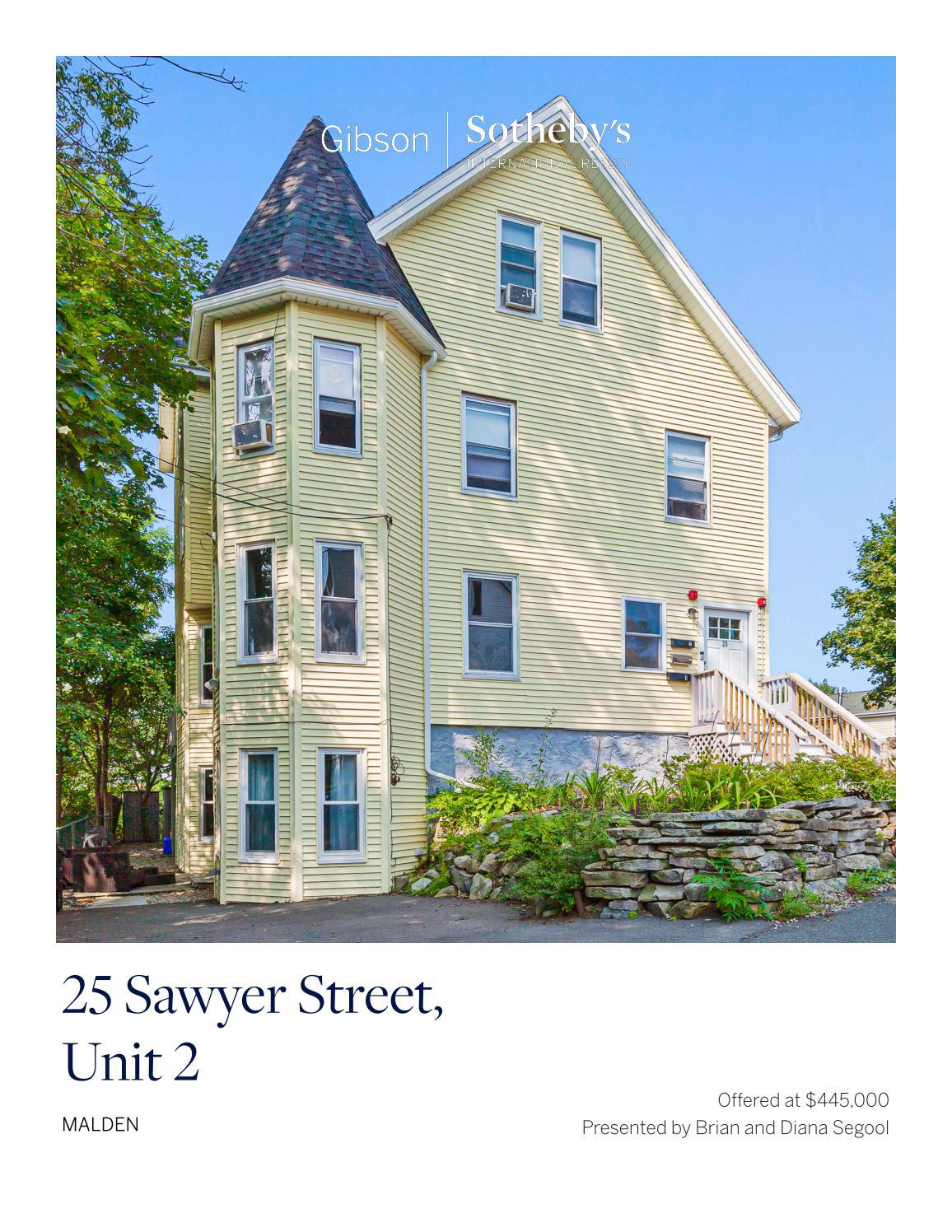 Introducing 25 Sawyer Street, Unit 2, Malden by Gibson Sotheby's ...