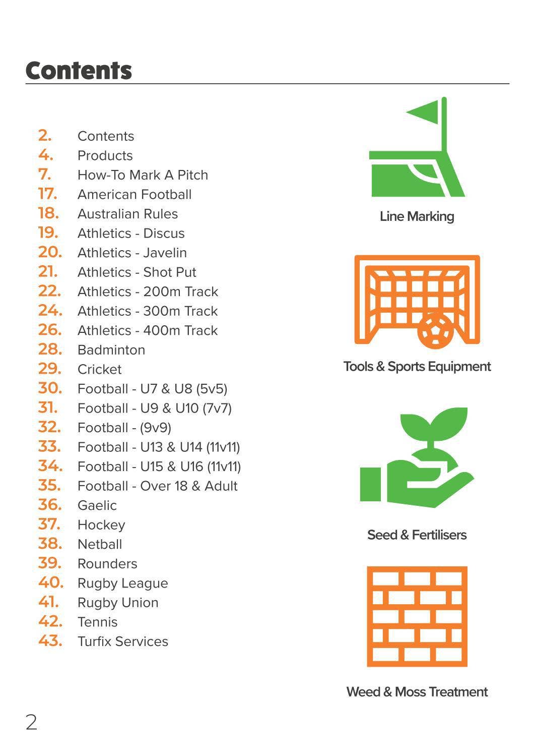 Total Amenity Supplies Line Marking Guide by The Pitchmark Group - Issuu