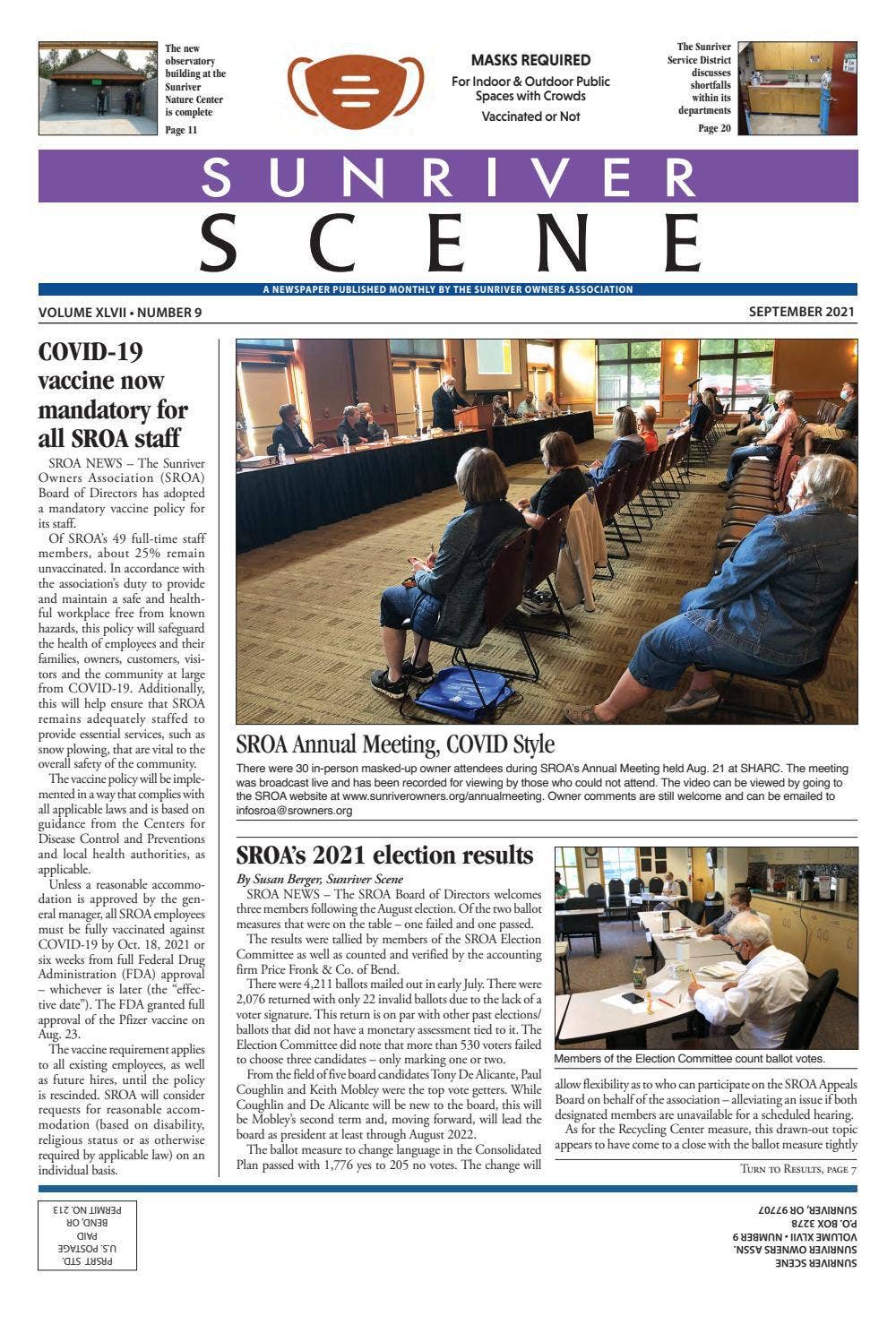 September 2021 Sunriver Scene by Sunriver Scene - Issuu