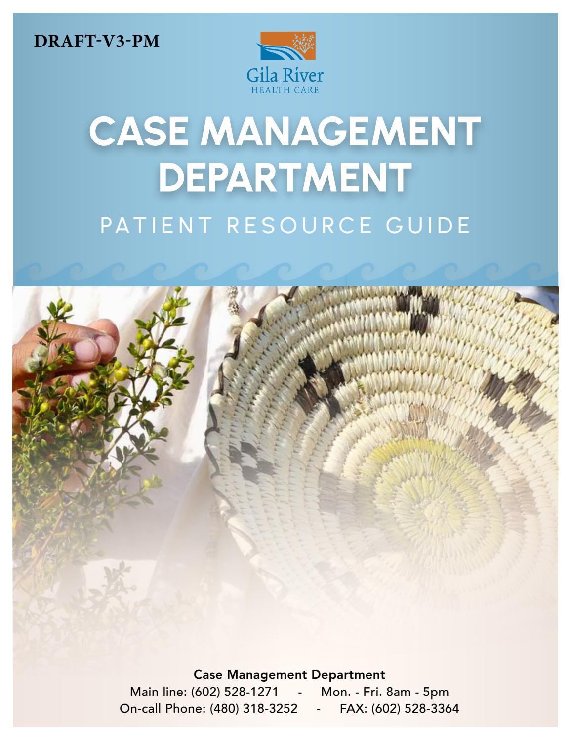 Case Management Resource Guide by Gila River Health Care - Issuu