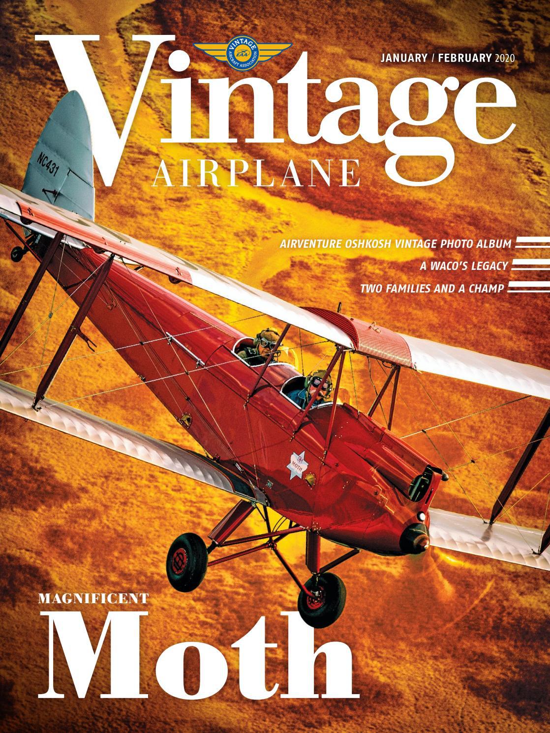 Va Vol 48 no 1 Jan Feb 2020 by EAA Vintage Aircraft Association - Issuu