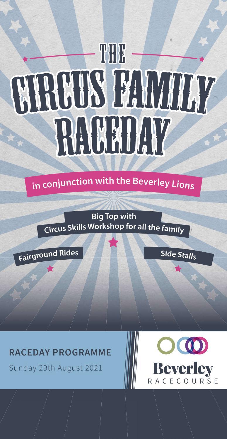 Beverley Racecard - Sunday 29th August by Weatherbys - Issuu