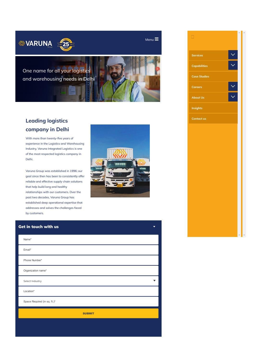 Logistics Service Company in Delhi : Varuna Integrated Logistics, Delhi ...