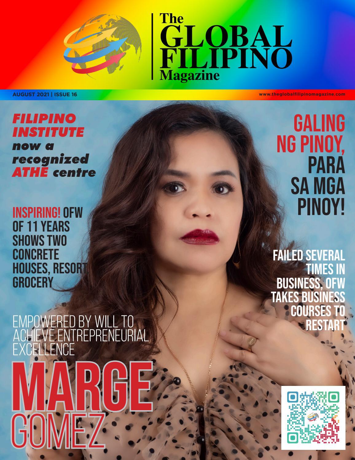 The Global Filipino Magazine | Issue 16 | August 2021 by The Global ...