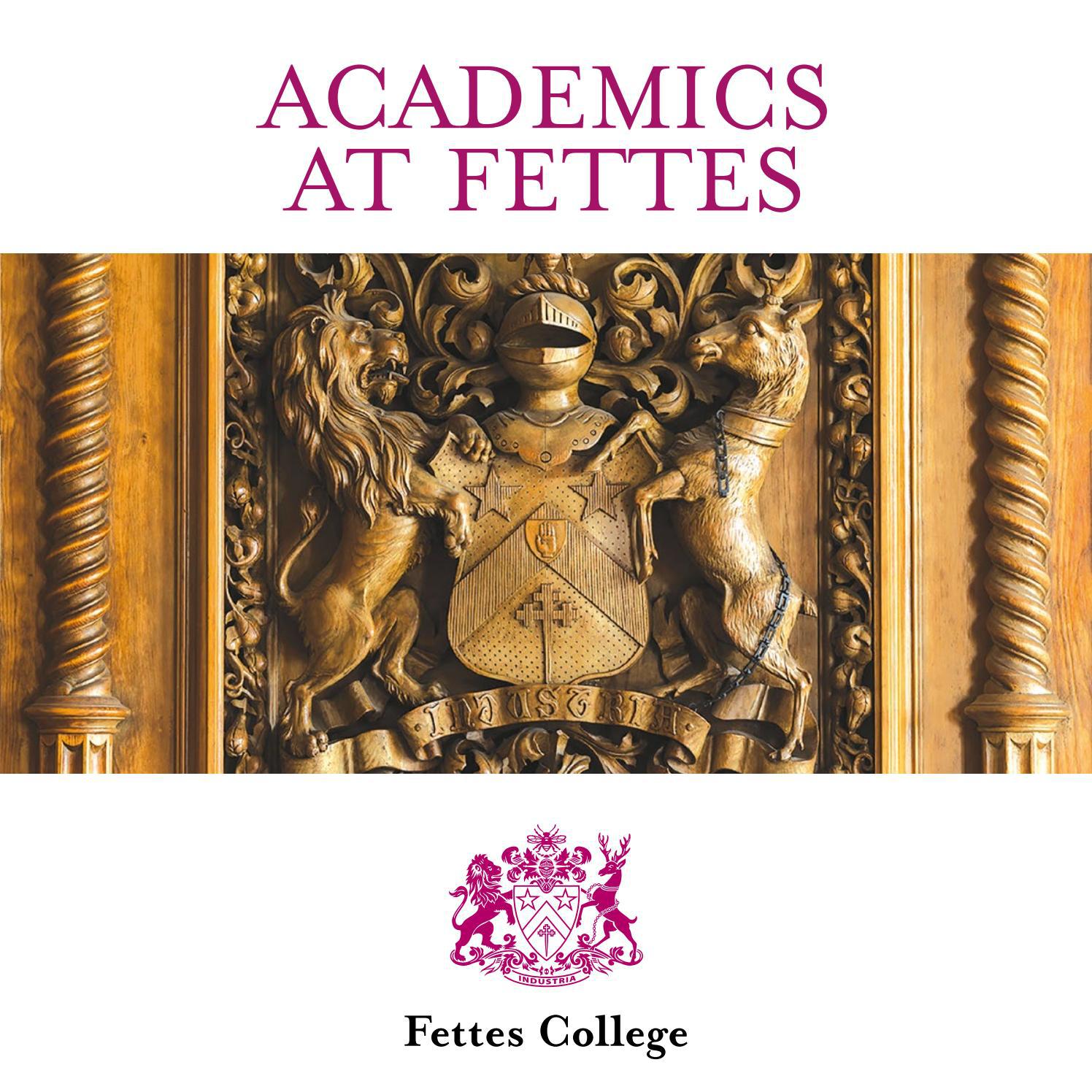 Academics at Fettes by Fettes_College - Issuu