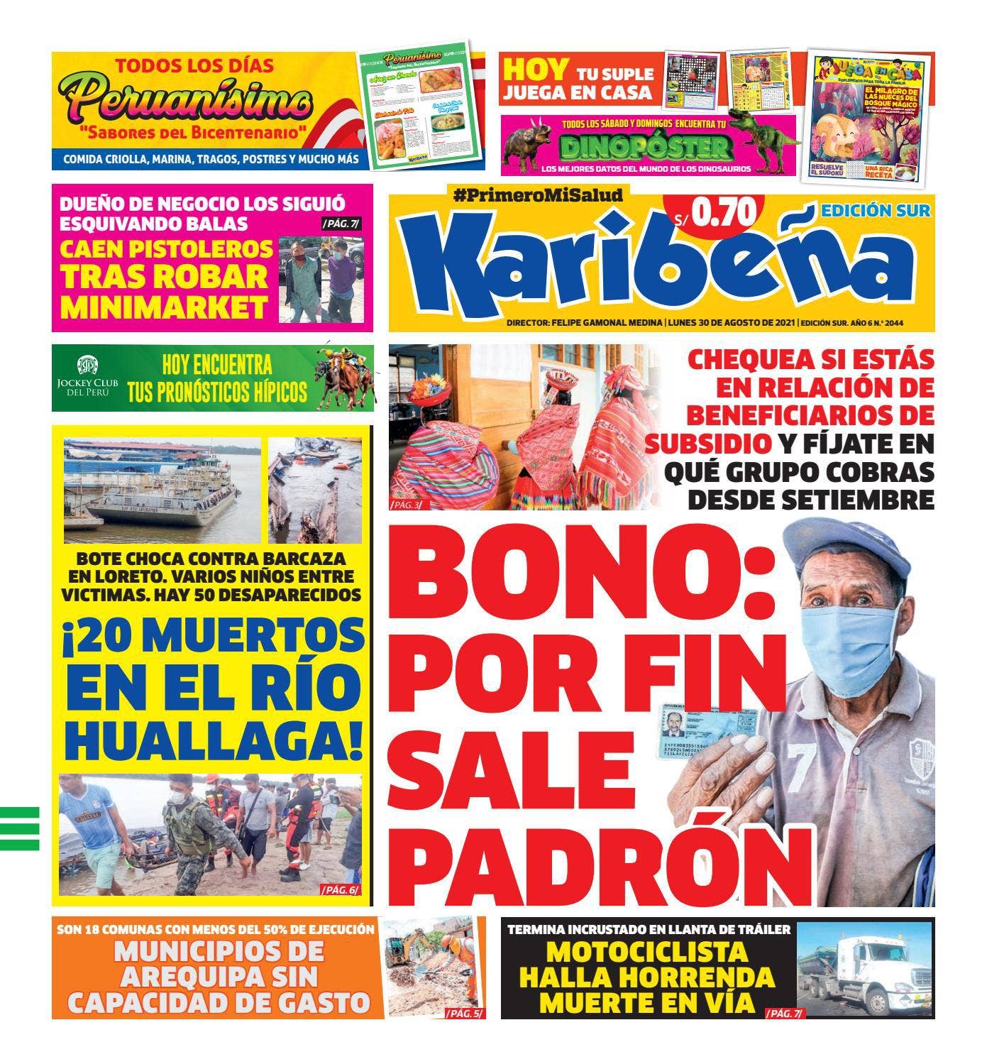 Diario Karibeña Sur (Lunes 30 de Agosto de 2021) by Diario Karibeña - Issuu
