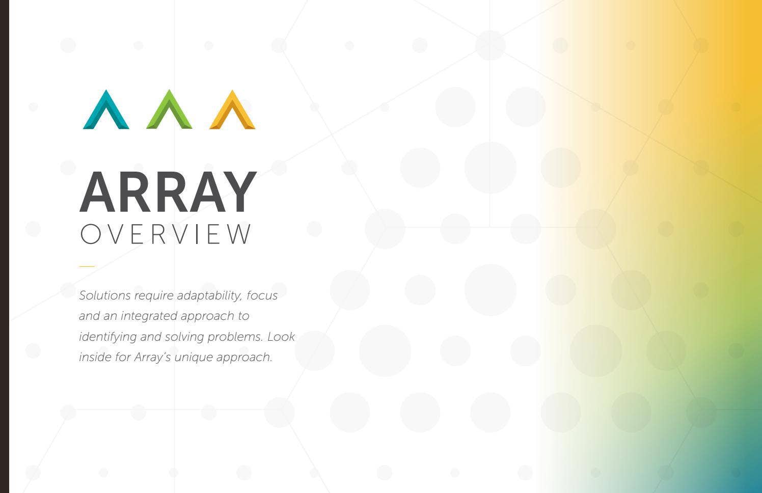 Array Overview by Array Architects - Issuu