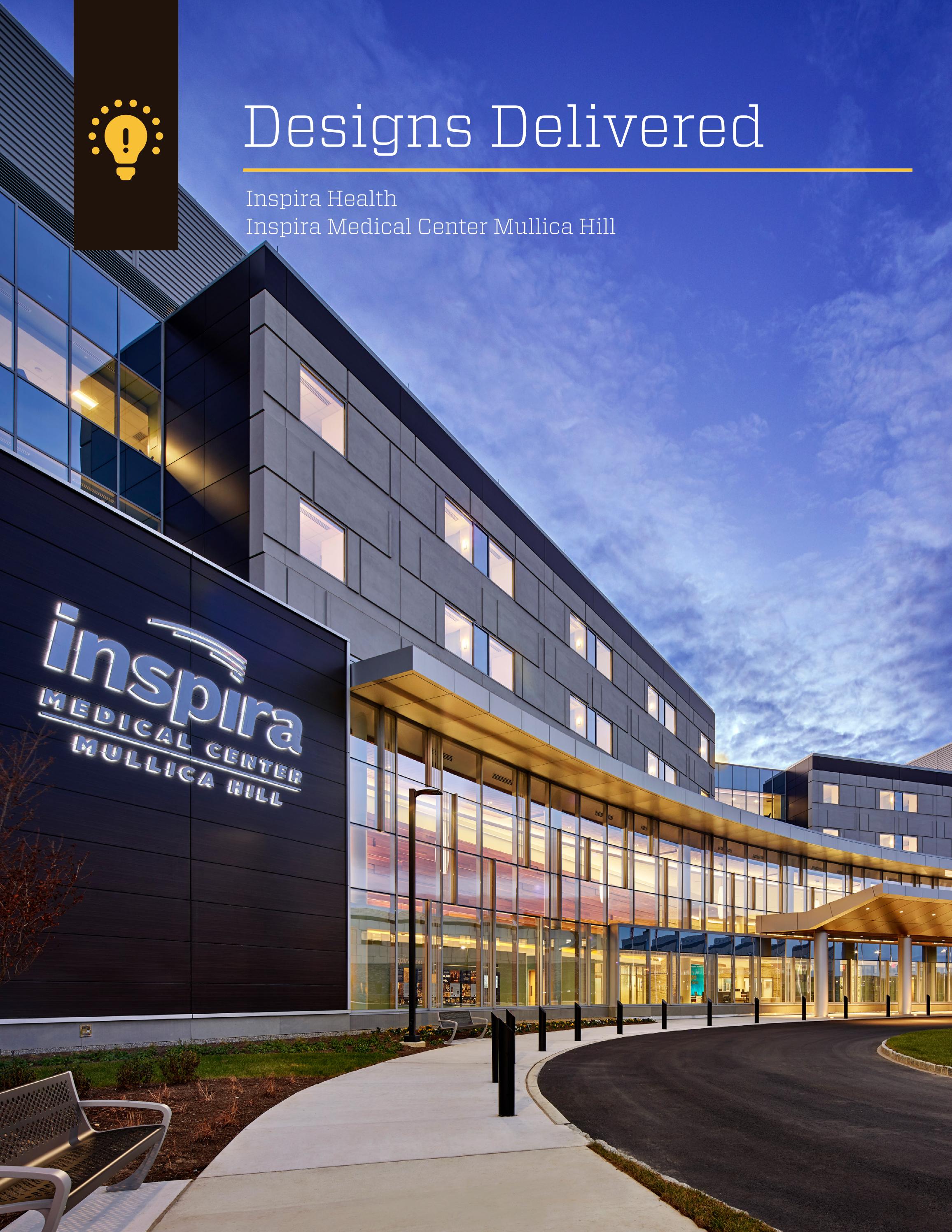 Designs Delivered: Inspira Medical Center Mullica Hill by Array Architects - Issuu