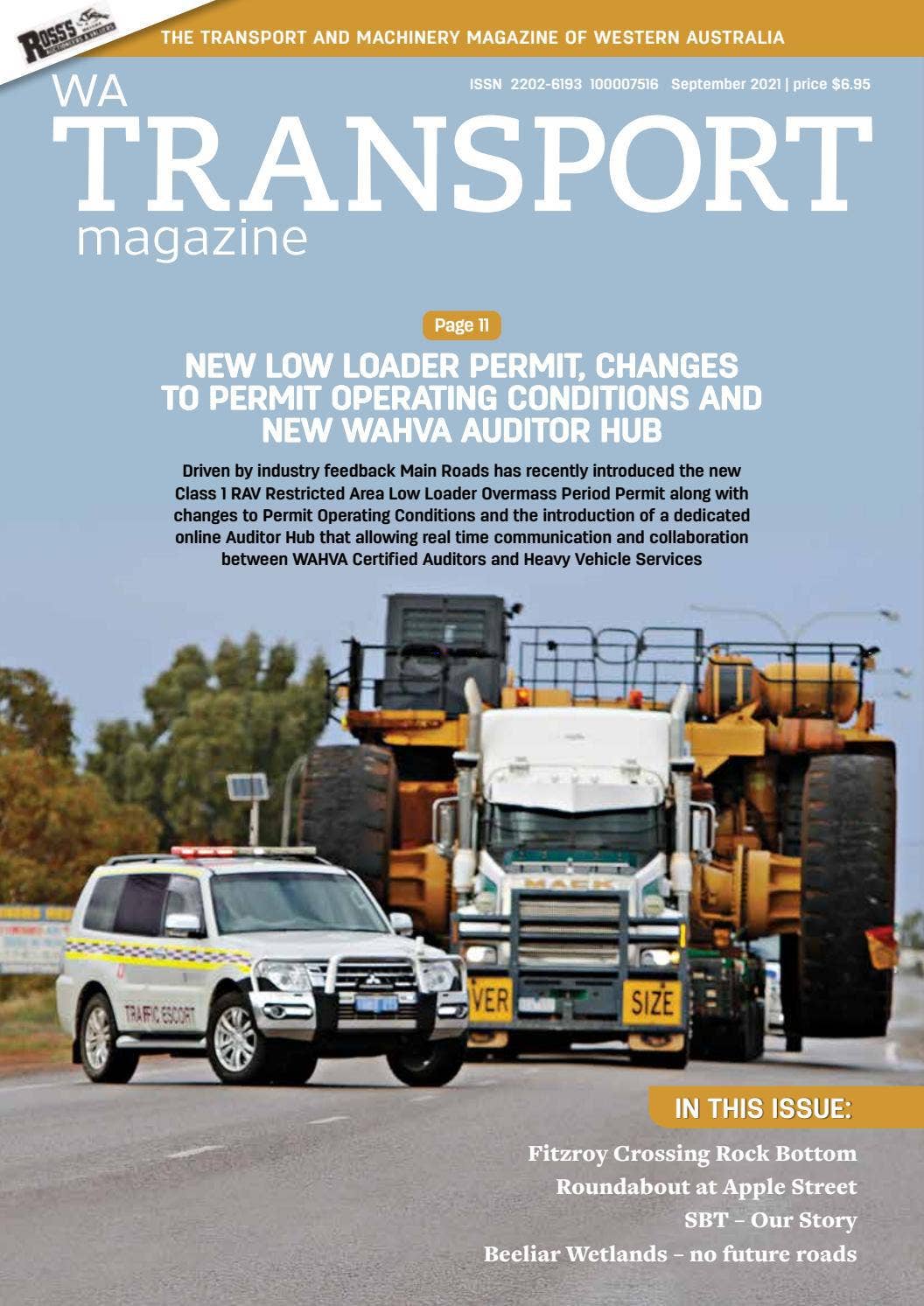 WA TRANSPORT MAGAZINE SEPTEMBER 2021 EDITION by Angry Chicken ...