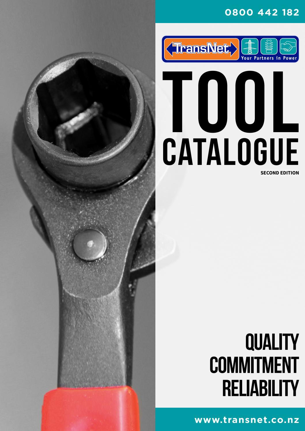 TransNet NZ Ltd Tool Catalogue - Second Edition by TransNet NZ Ltd - Issuu
