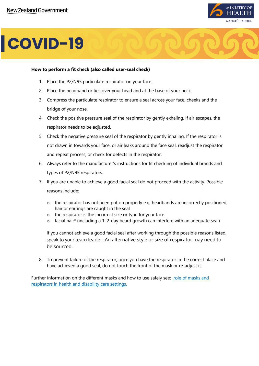 How to perform a fit check by WBOP PHO - Issuu