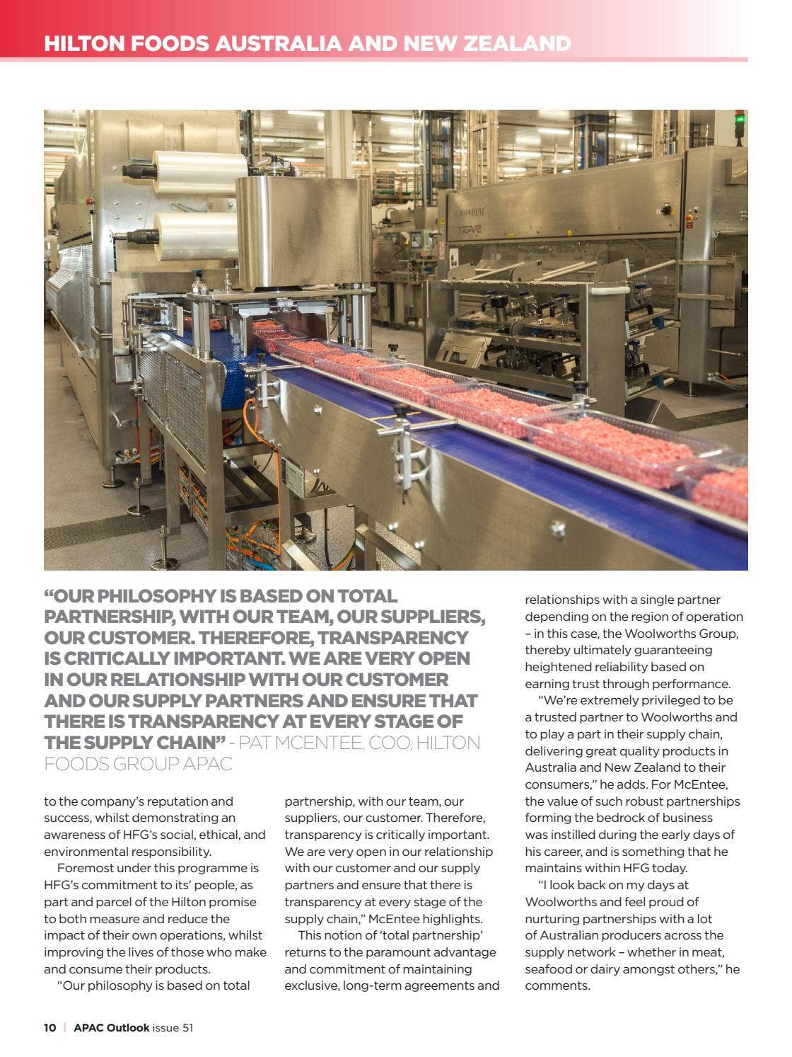 Hilton Foods Group APAC by Outlook Publishing - Issuu