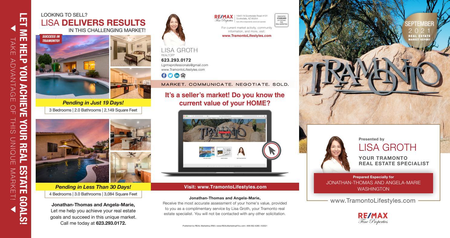 Lisa Groth-Tramonto - September 2021 by REAL Marketing - Issuu