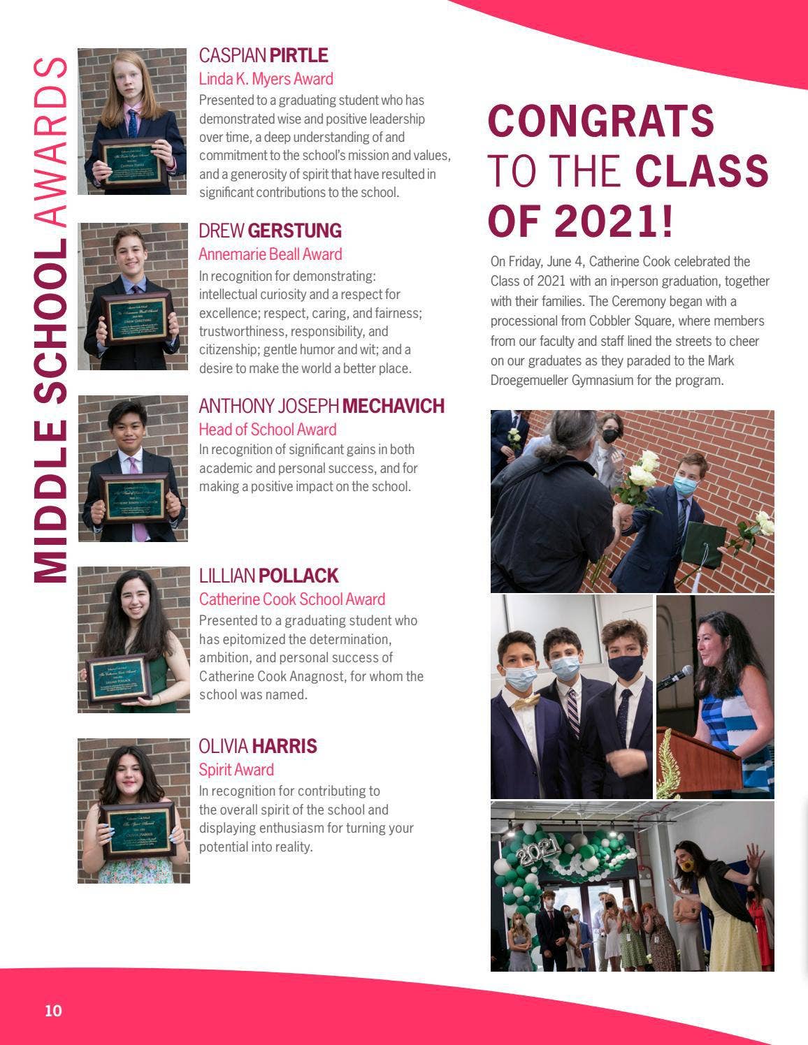 Catherine Cook School | Portrait of a Graduate 2021 by Catherine Cook ...