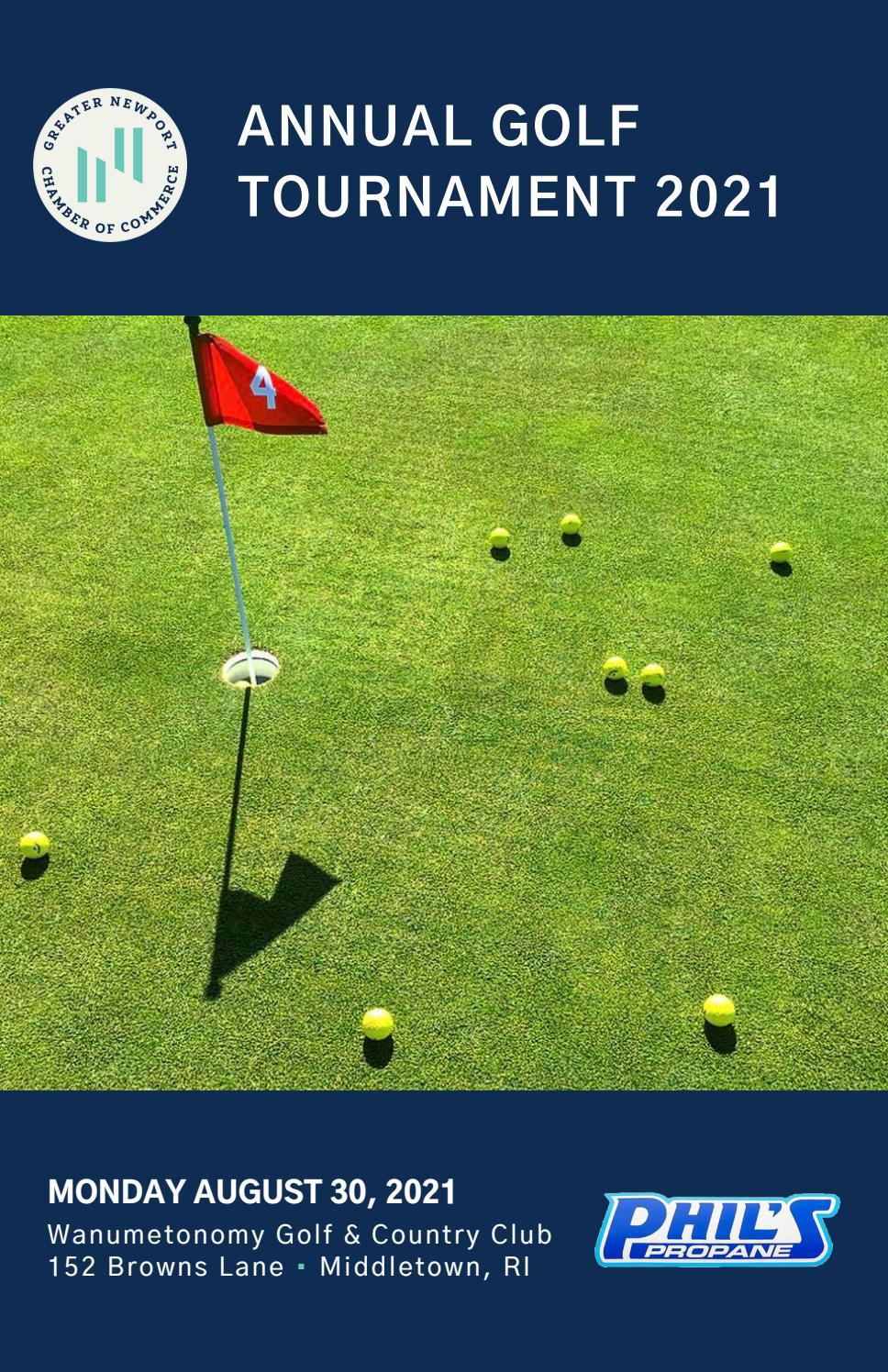 Annual Golf Tournament 2021 by Greater Newport Chamber of Commerce - Issuu