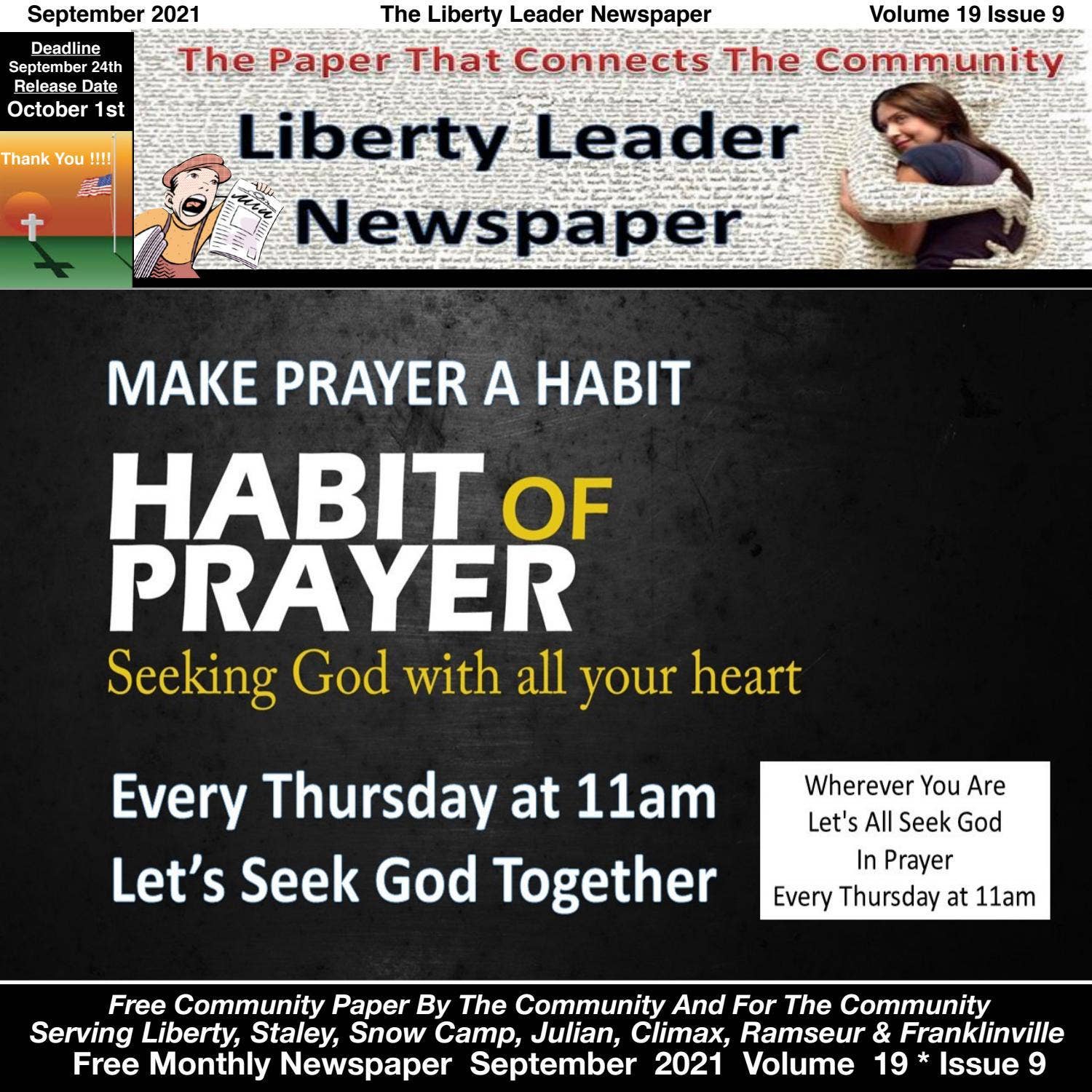 Liberty Leader Newspaper September 2021 by Kevin Bowman - Issuu