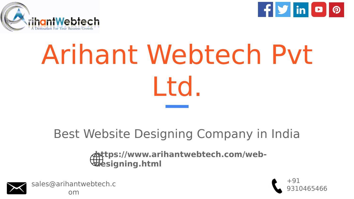 Essential Steps While Hiring the Best Web Designing Company in India by ...