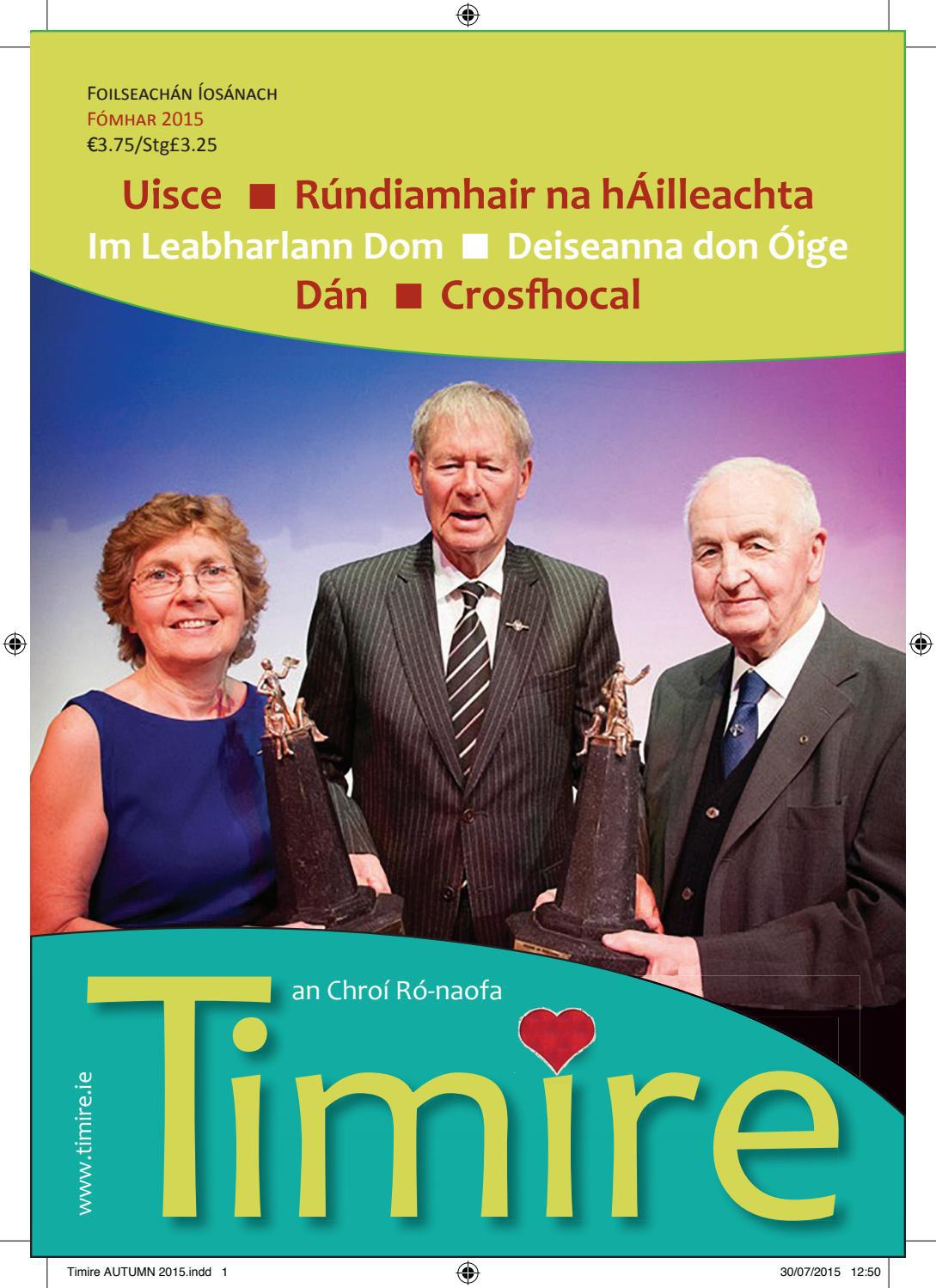 An Timire - Fómhar 2015 by Conradh na Gaeilge - Issuu