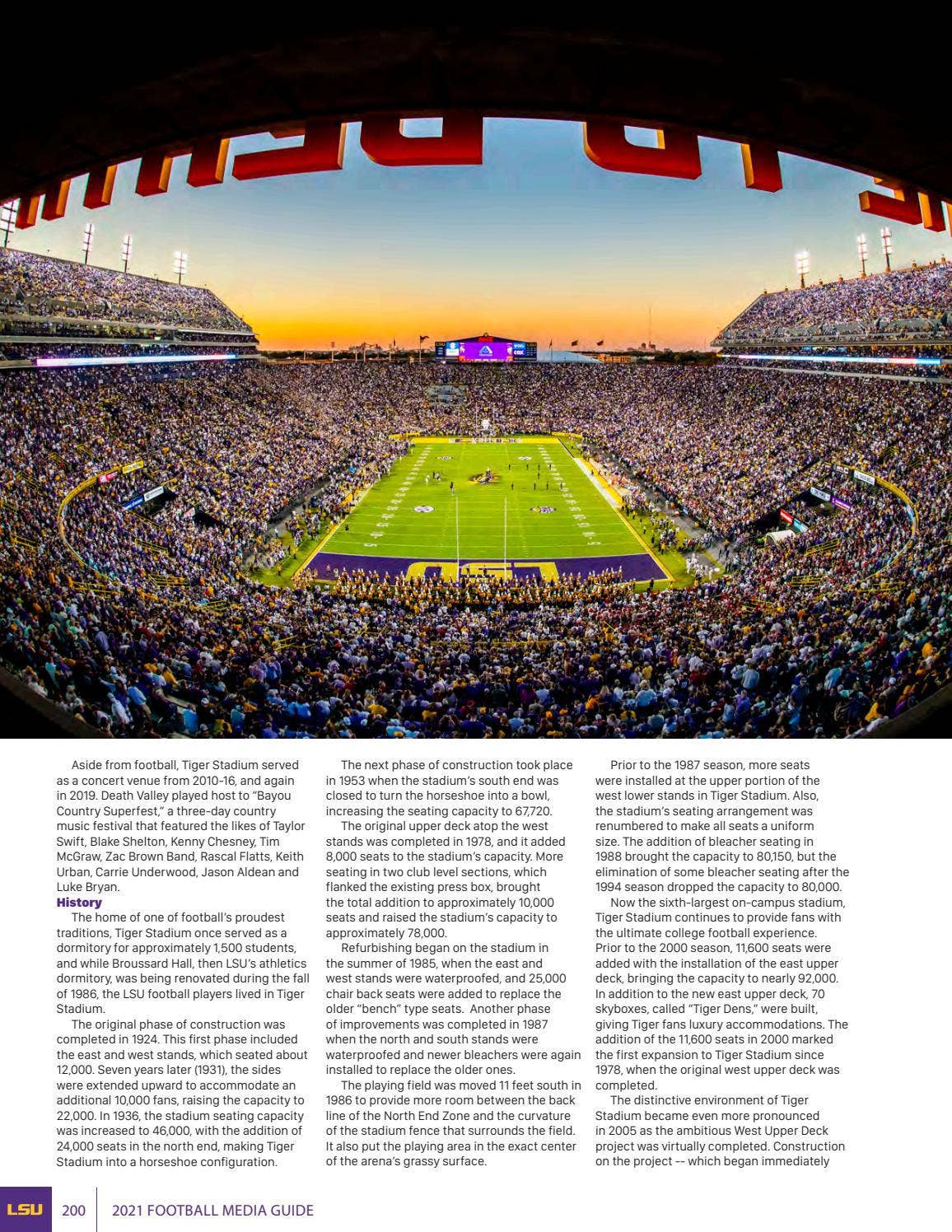 2021 LSU Football Media Guide by LSU Athletics - Issuu