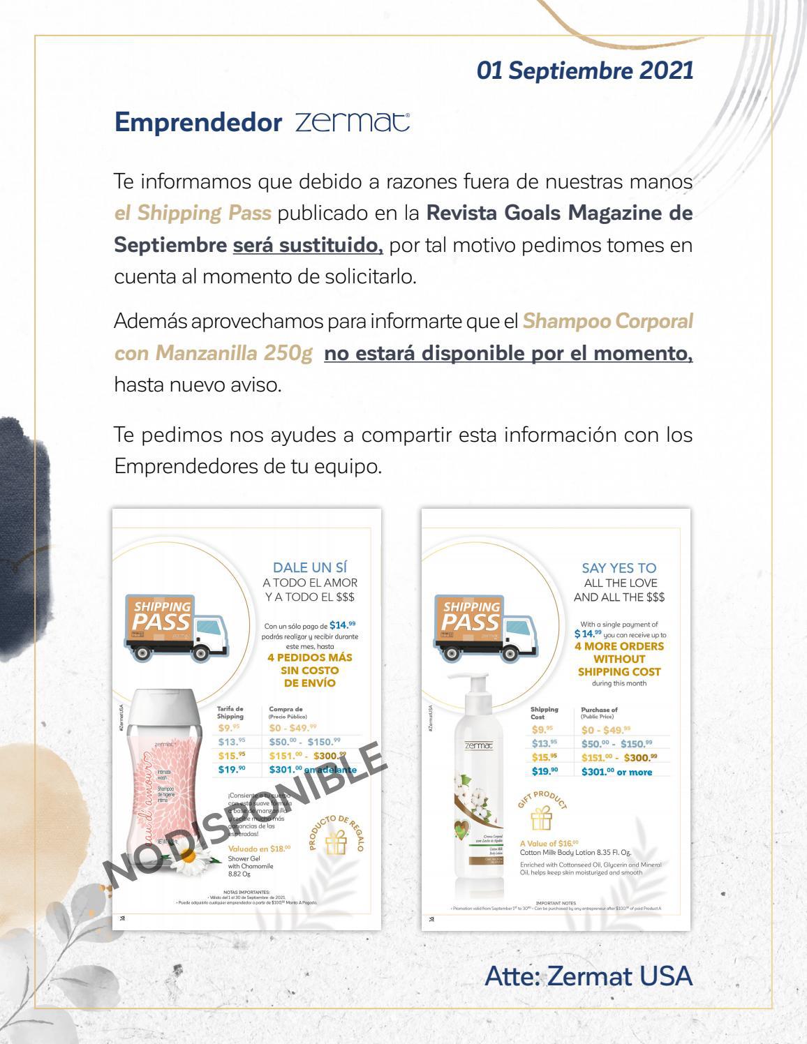 Shipping Pass by Zermat USA - Issuu