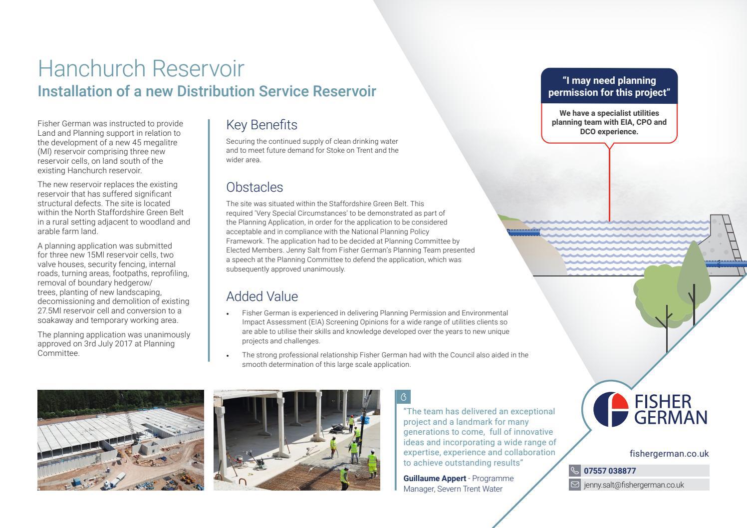 Water Case Study by fishergermanllp - Issuu