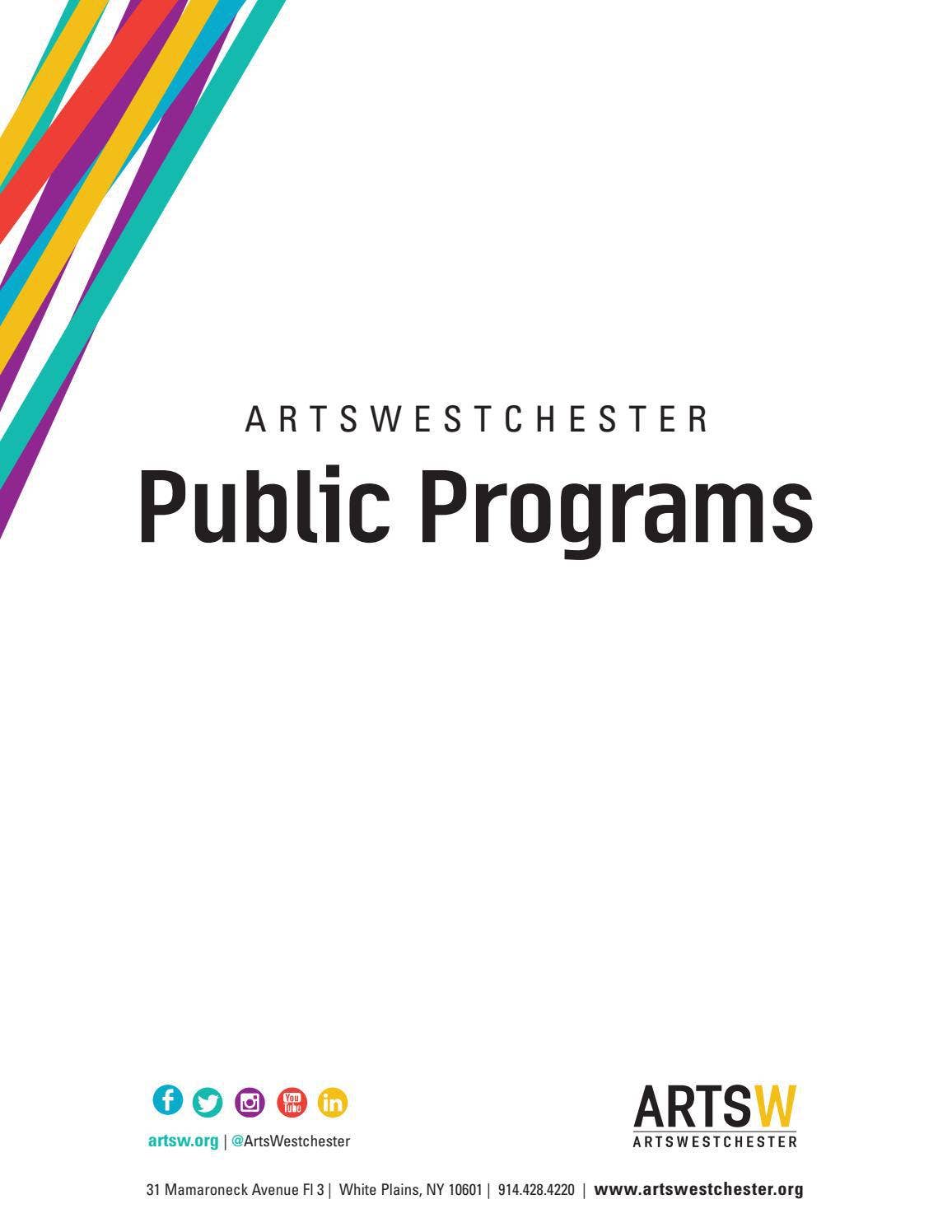 NYSCA Recovery Grant - Work Samples by ArtsWestchester - Issuu