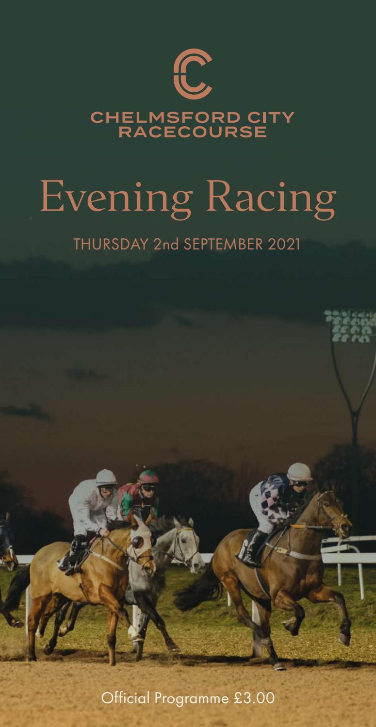 Chelmsford City Racecard - Thursday 2nd September by Weatherbys - Issuu