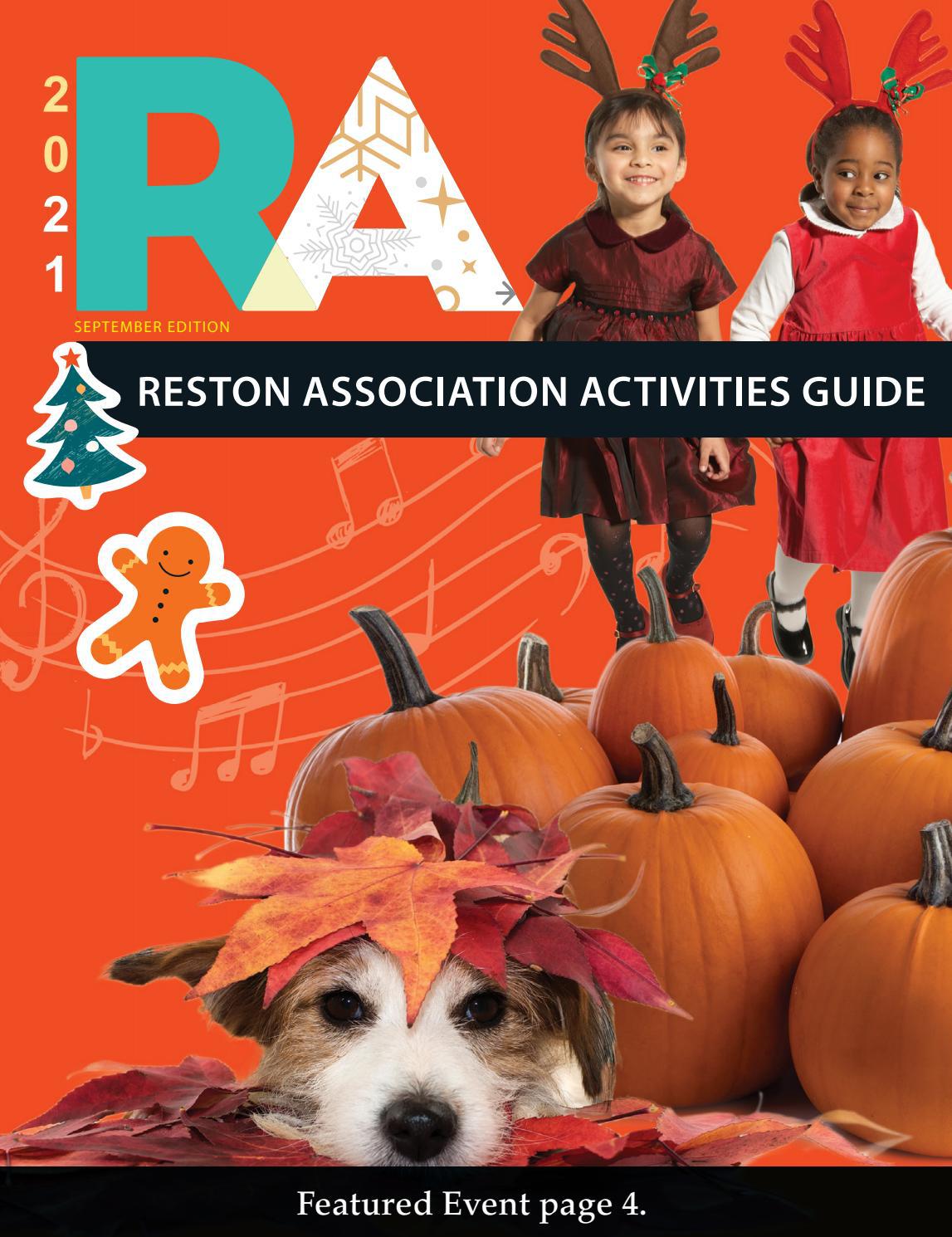 RA Activities Guide September 2021 by Reston Association - Issuu