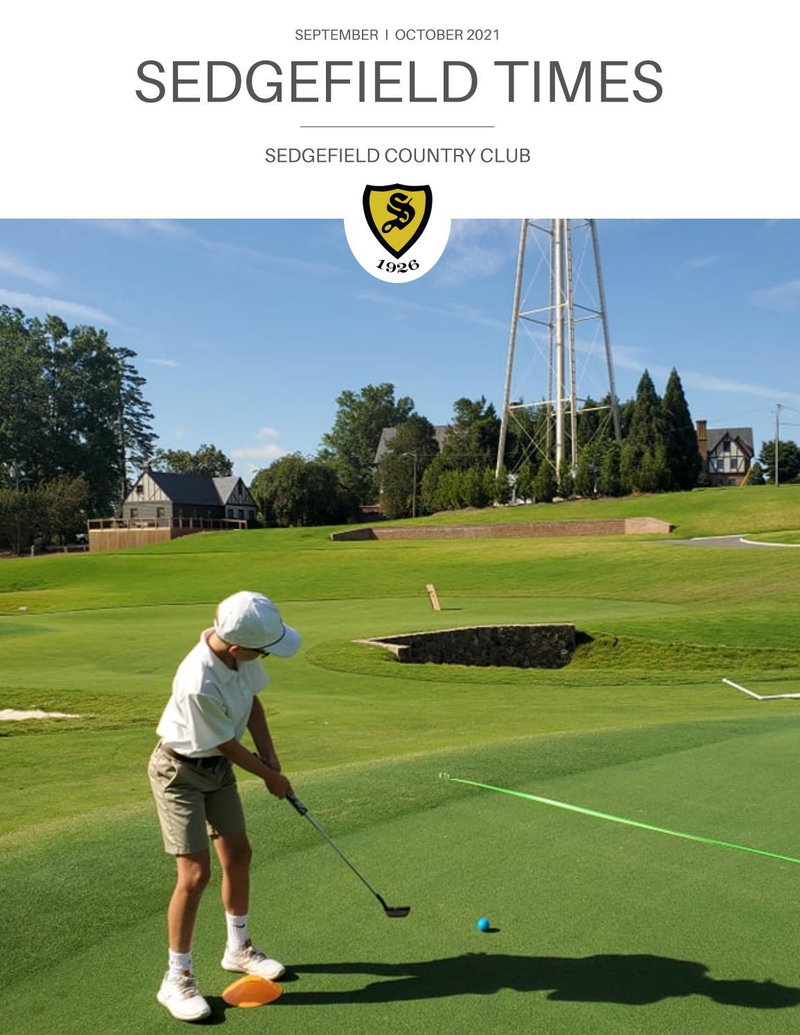 Sedgefield Country Club Sept/Oct Newsletter by McConnell Golf - Issuu