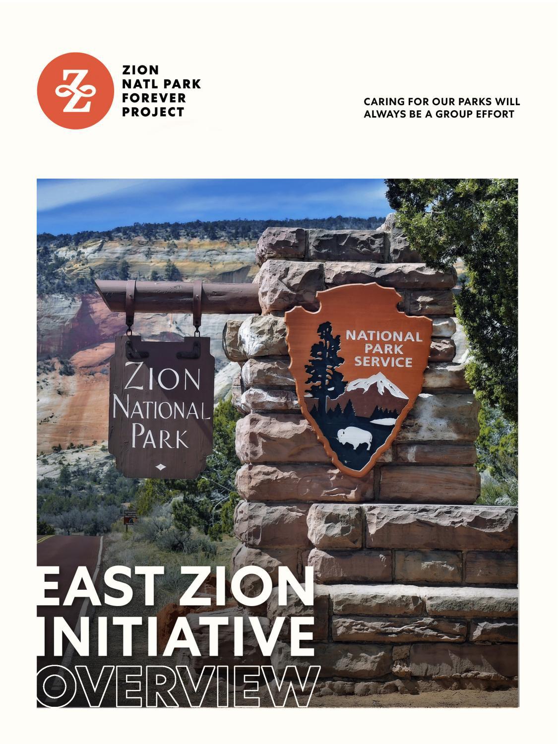 East Zion Initiative - A Collaborative Partnership Model by Zion Natl ...