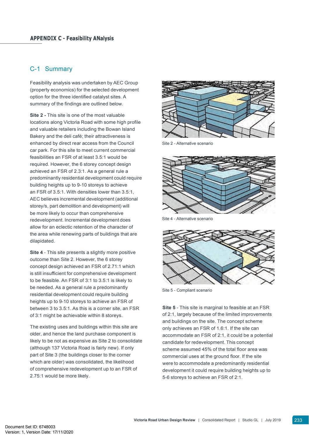 Planning Proposal Appendix 1 - Victoria Road Urban Design Review by cityofcanadabay - Issuu