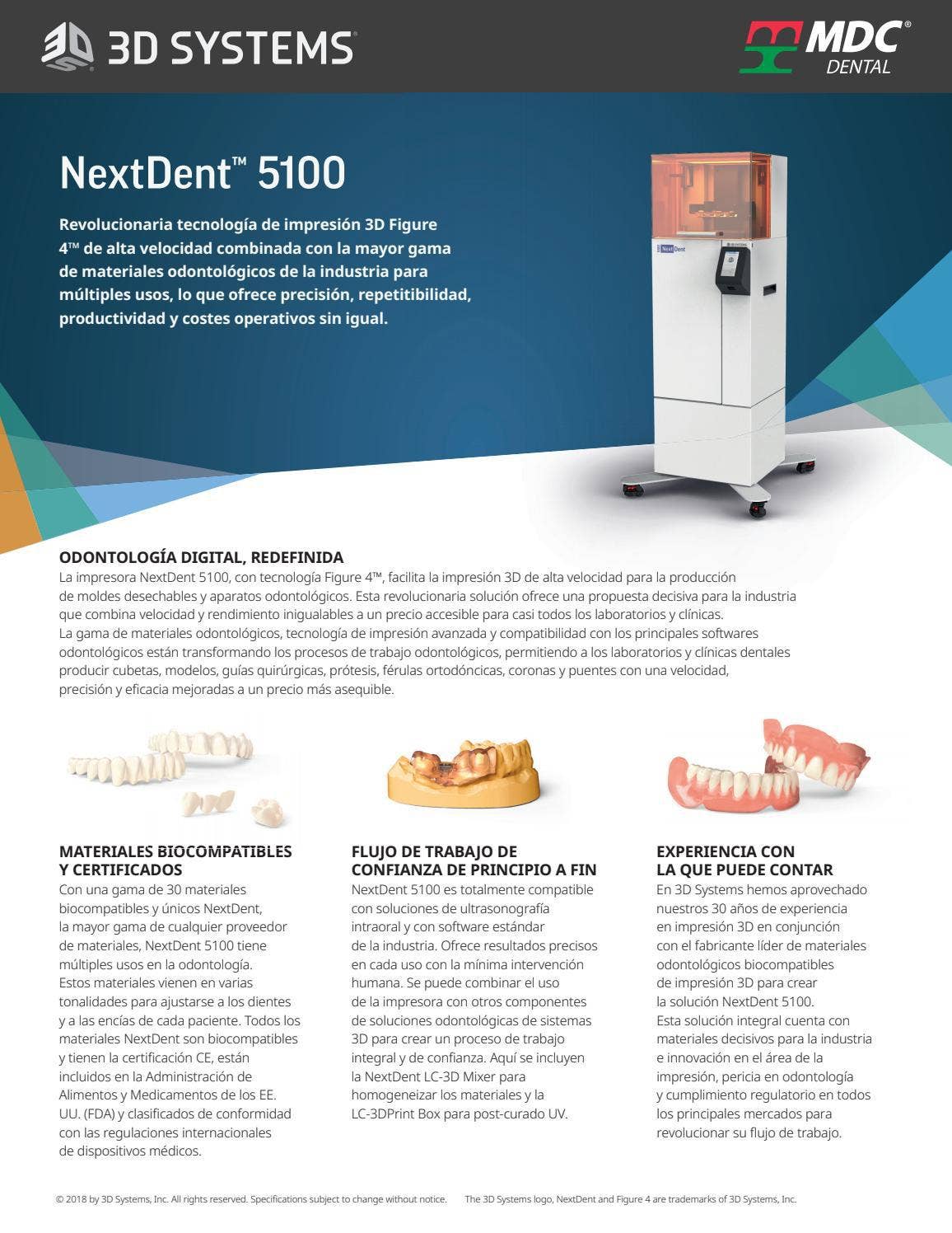 NextDent 5100 - 3D System by MDC Dental - Issuu