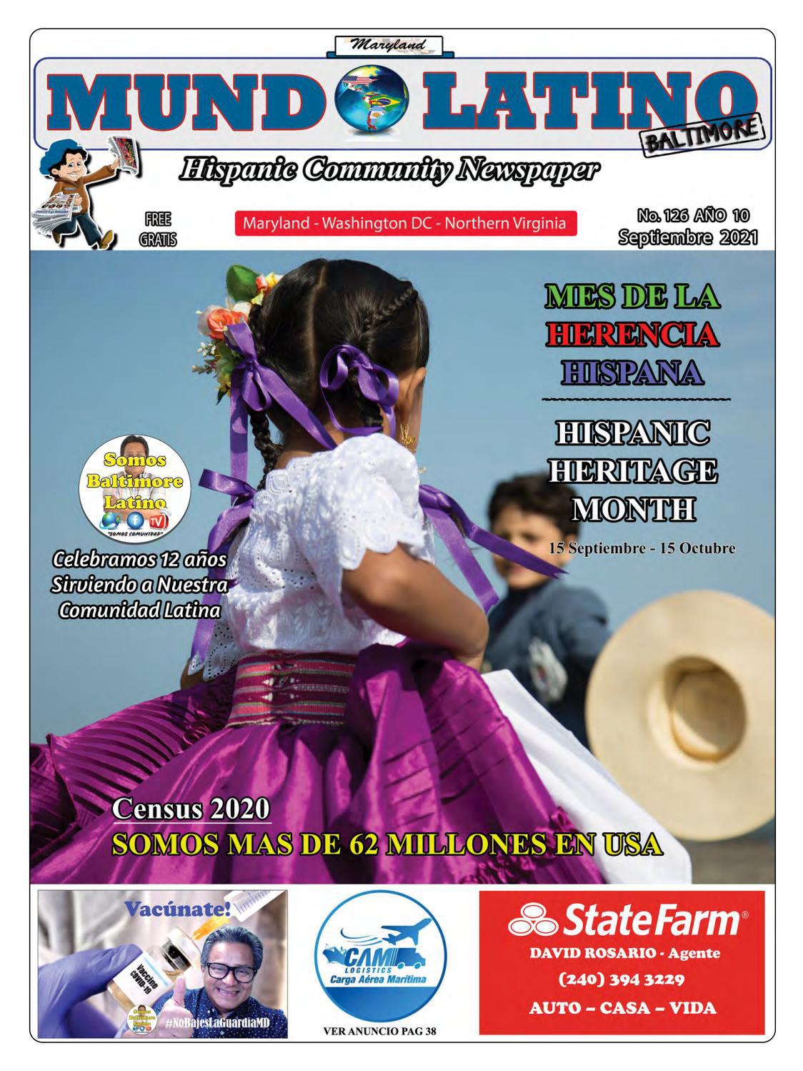 Mundo Latino - Septiembre 2021 by Baltimore Latino Newspaper - Issuu