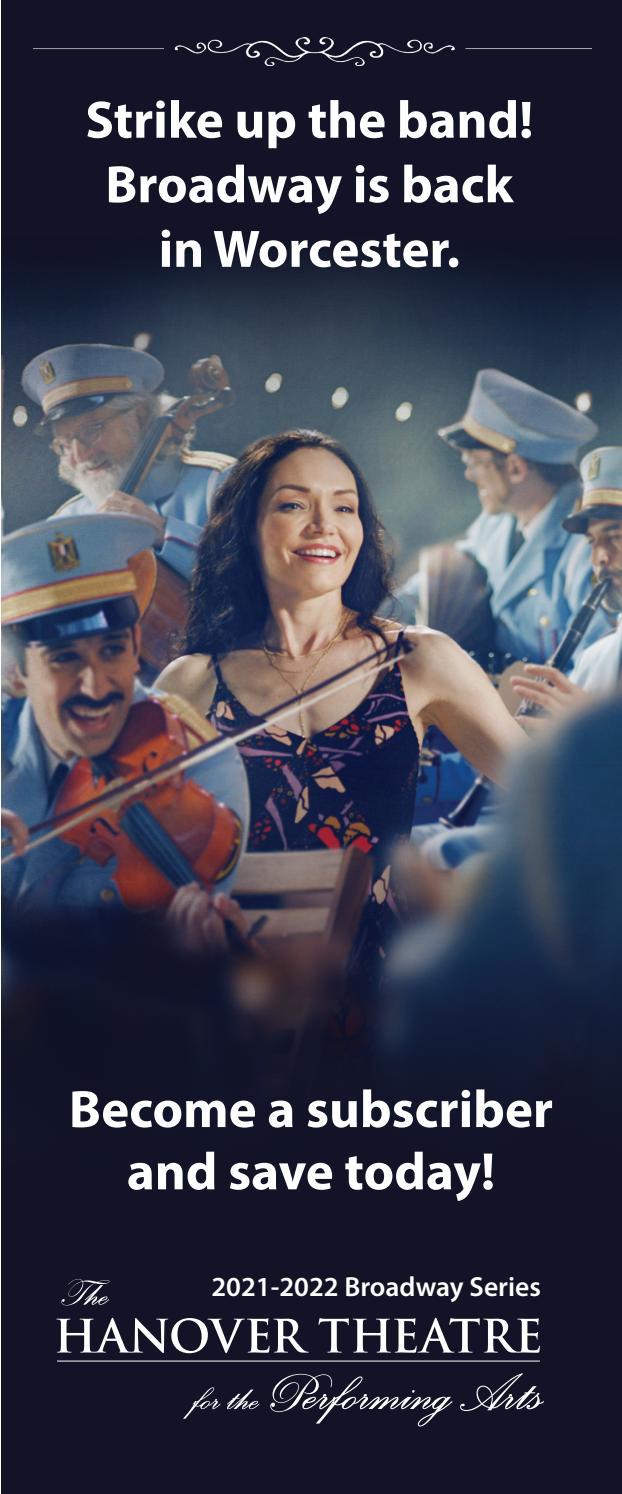 2021-2022 Broadway Season at The Hanover Theatre by TheHanoverTheatre ...