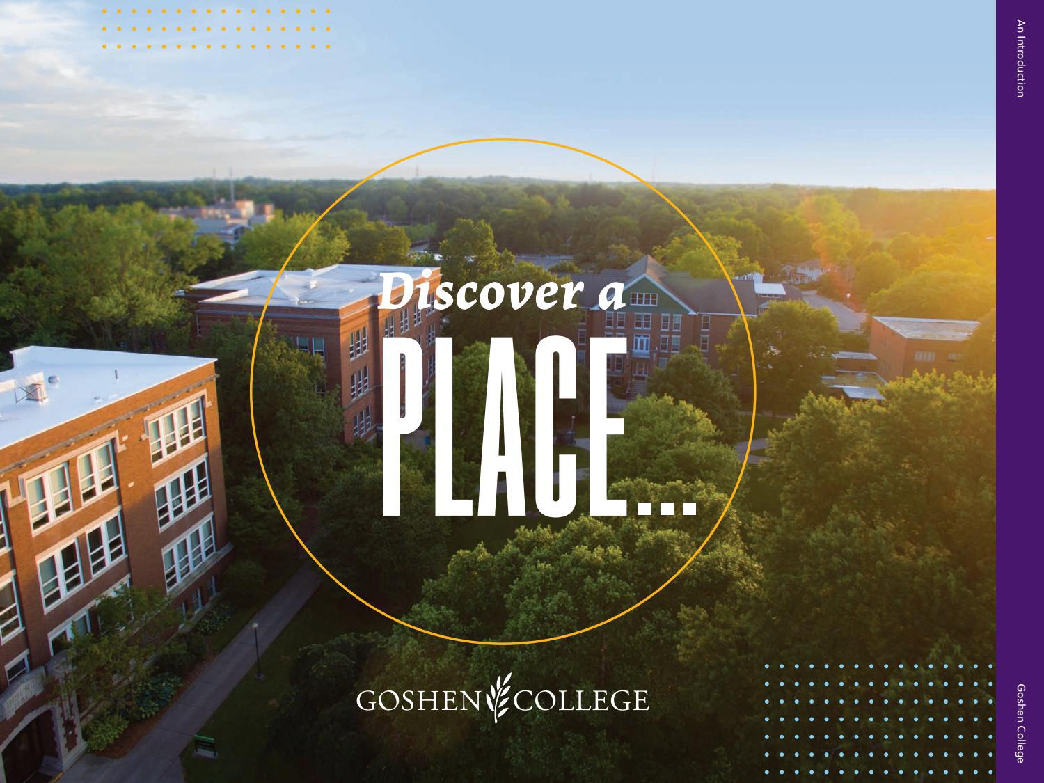 Goshen College: An Indroduction by Goshen College - Issuu