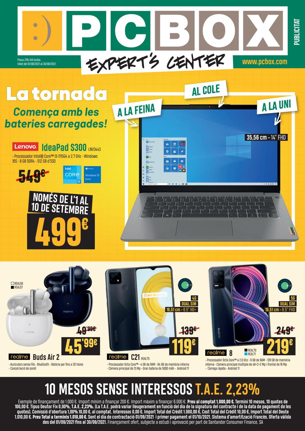 OFERTES PCBOX | Setembre 2021 by Ticnova Quality Team - Issuu