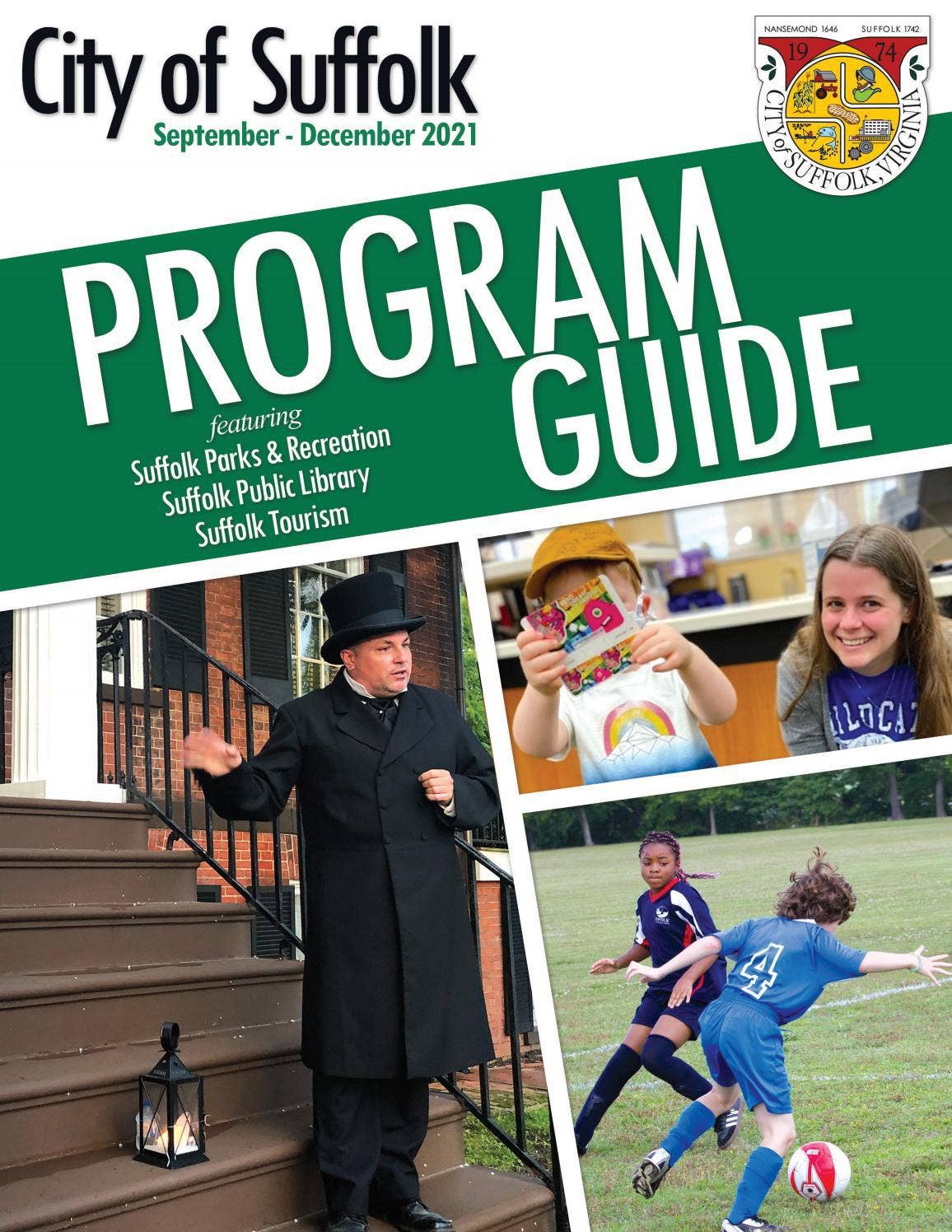 Program Guide Sept - Dec 2021 by City of Suffolk, Virginia - Issuu