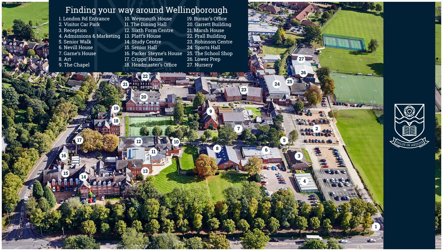 Map of Wellingborough by wellingboroughschool - Issuu