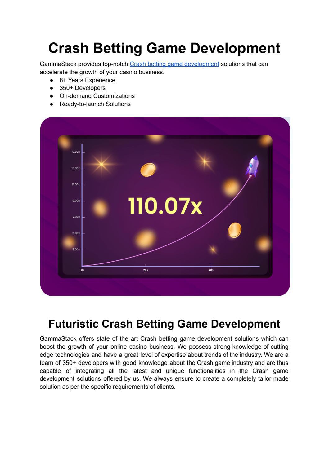 Crash betting game development by Josephemma - Issuu