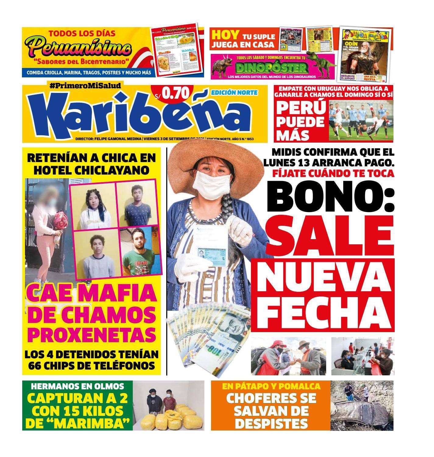 Diario Karibeña Norte (Viernes 03 de Setiembre de 2021) by Diario ...
