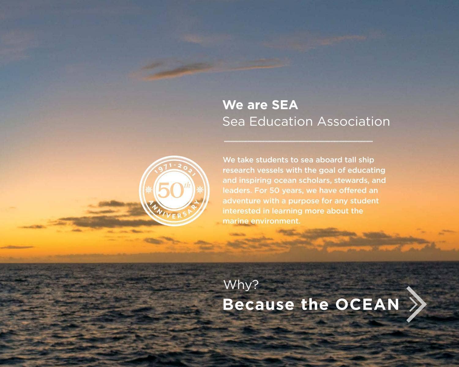 Sea Education Association 2021 - 2022 Viewbook by Sea Education ...