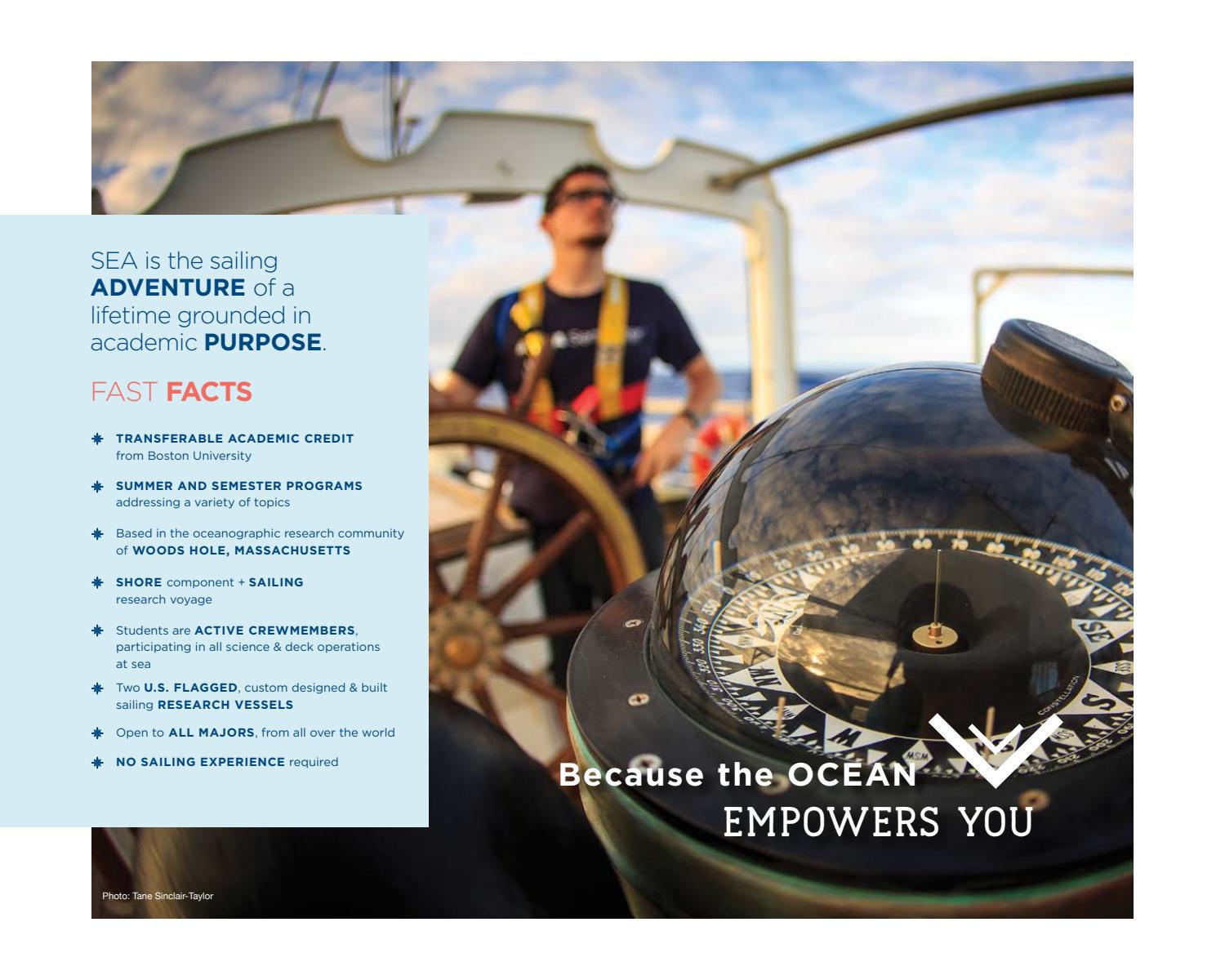 Sea Education Association 2021 - 2022 Viewbook by Sea Education ...