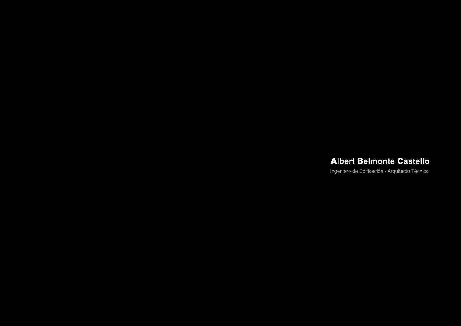 Portofolio - Albert Belmonte Castelló by abc1535 - Issuu
