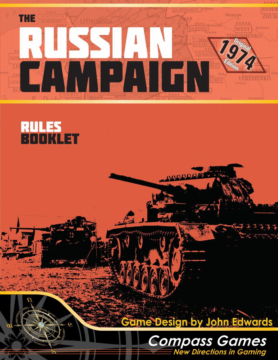 The Russian Campaign Rules Booklet by consimworld - Issuu