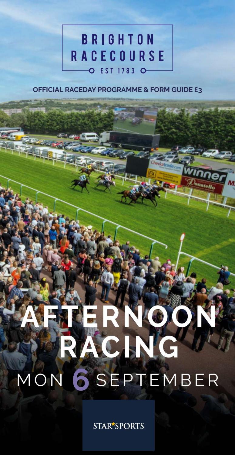 Brighton Racecourse - Monday 6th September by Arena Racing Company - Issuu