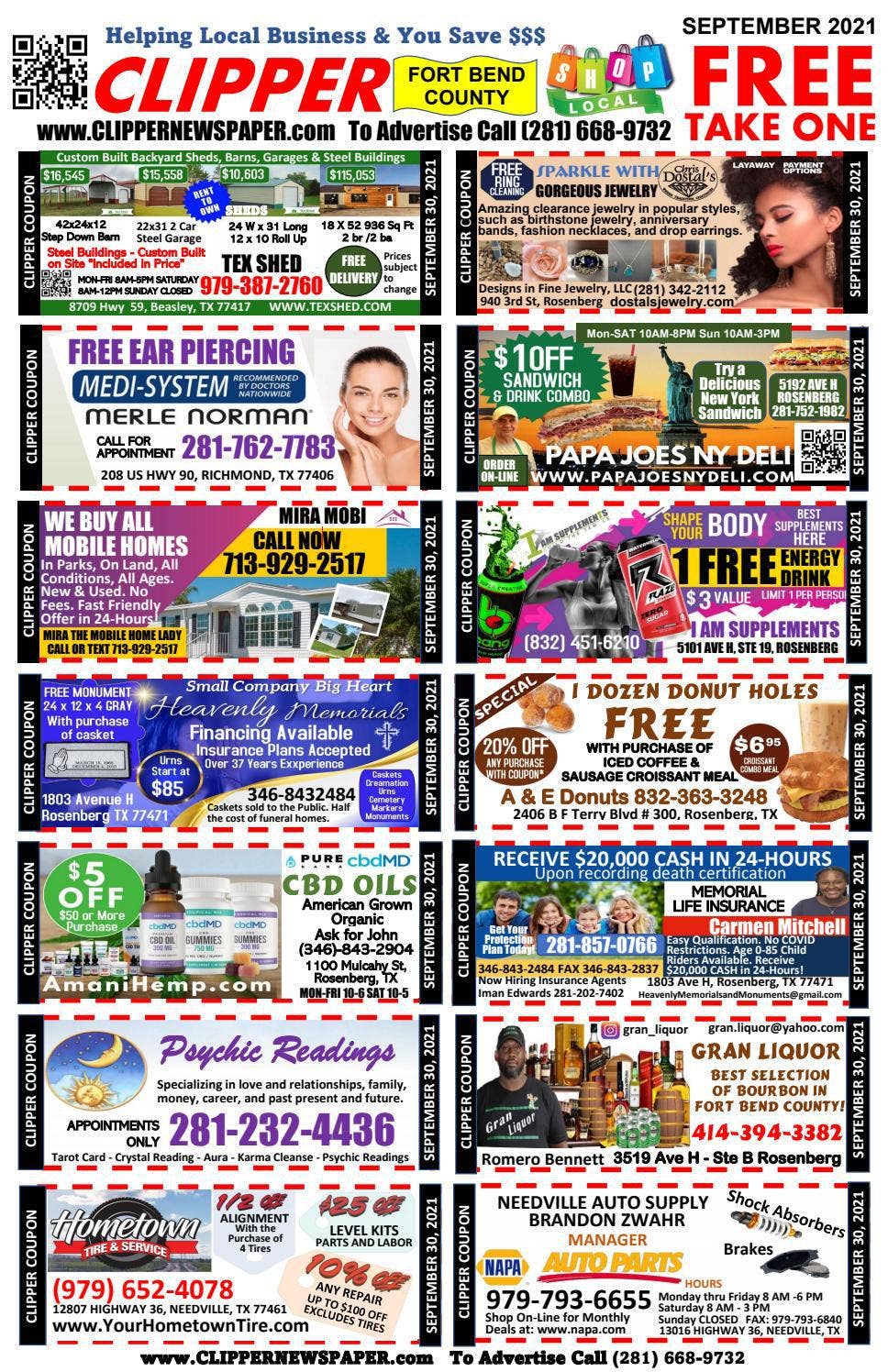 SEPTEMBER 2021 CLIPPER NEWSPAPER by Keith Monen - Issuu