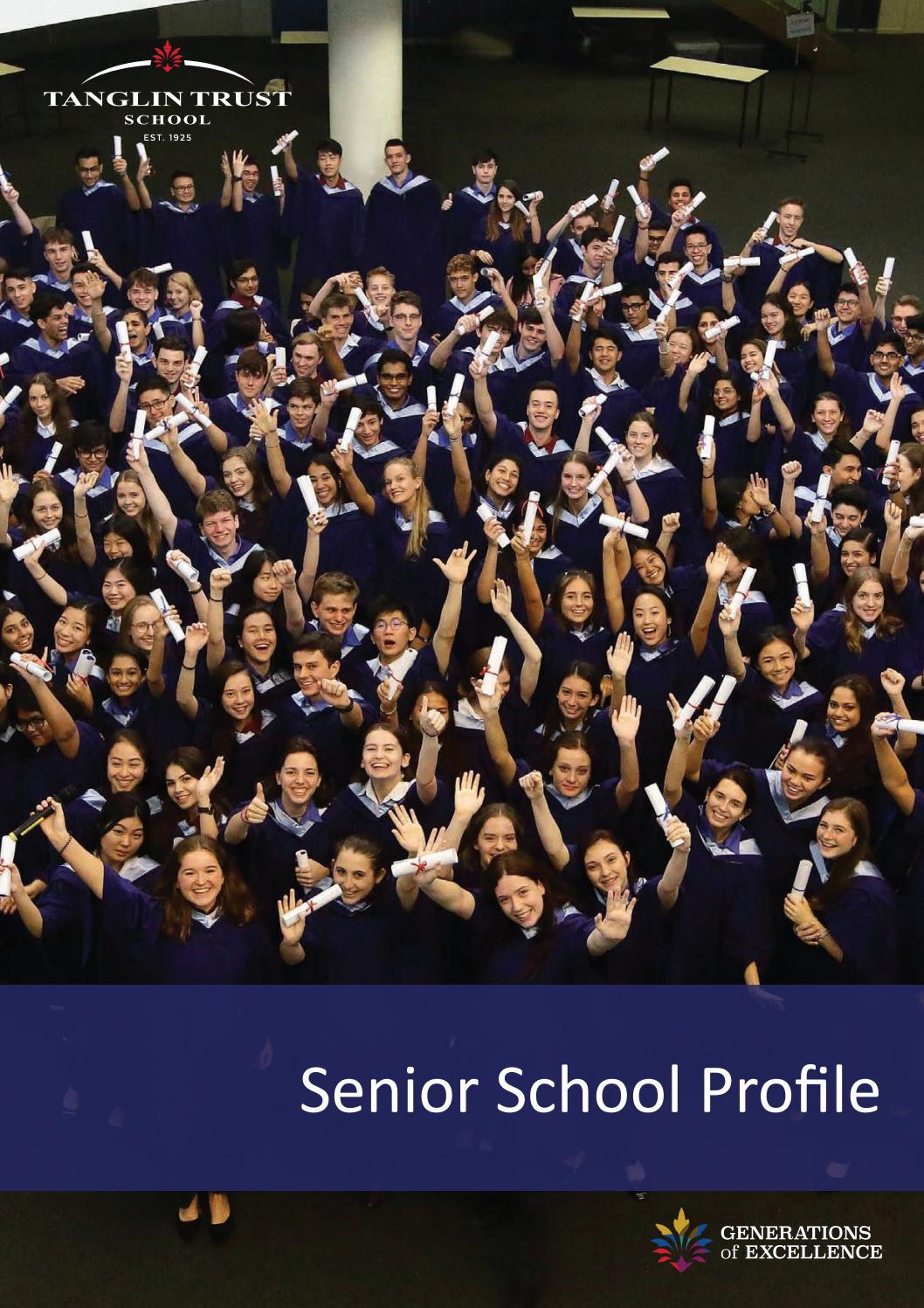 Tanglin Trust School Senior School Profile by Tanglin Trust School - Issuu