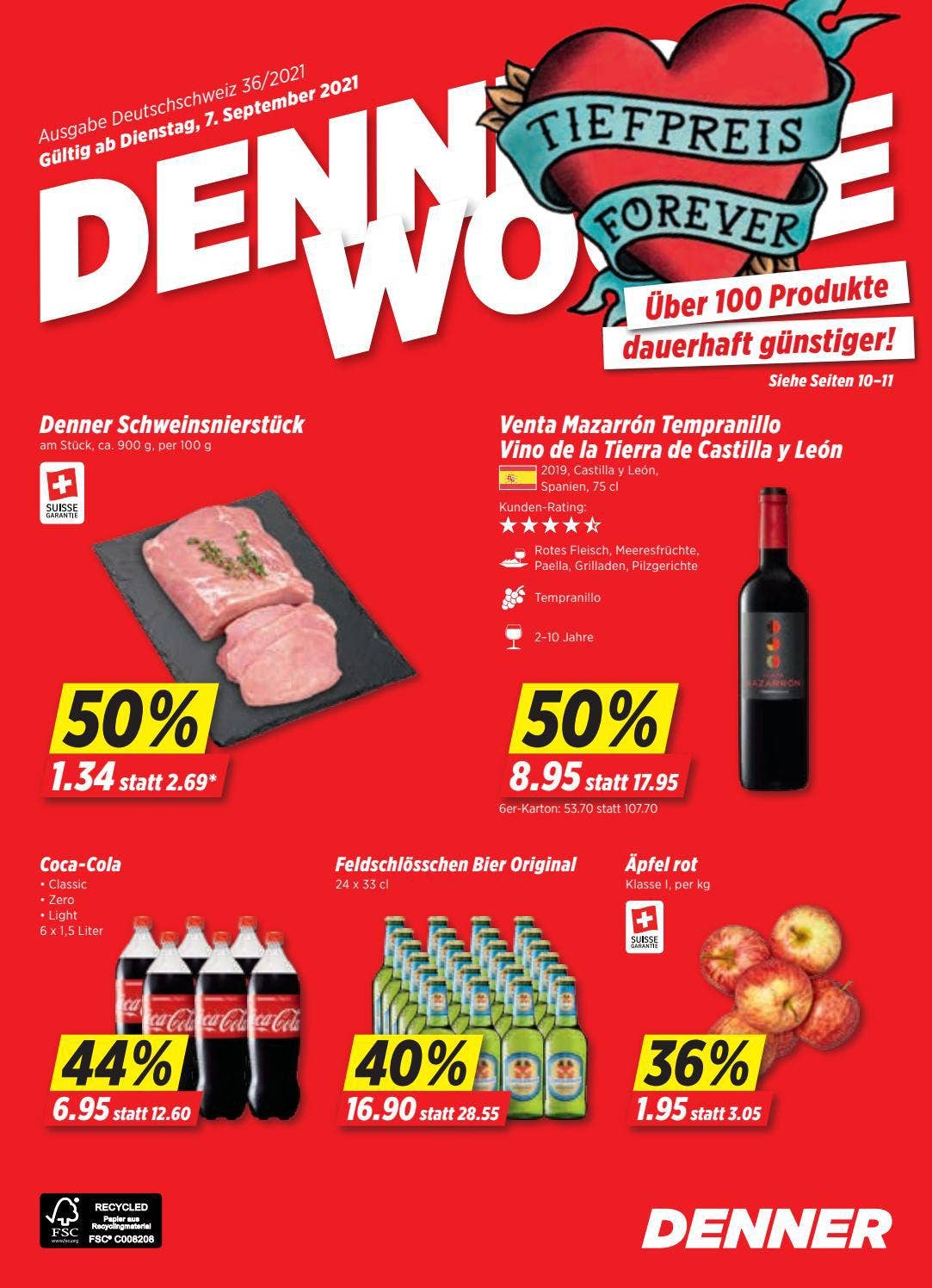KW36 Denner Woche DE 2021 by Denner AG - Issuu