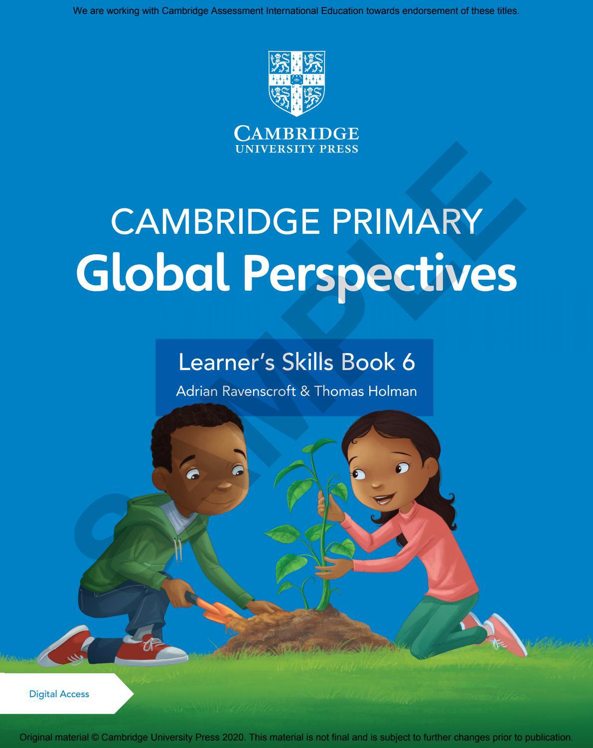 Cambridge Primary Global Perspectives Learner’s Skills Book 6 Sample by ...