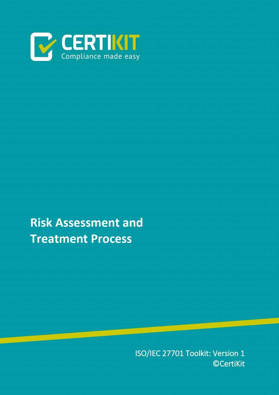 PIMS-DOC-05-2 Risk Assessment and Treatment Process by CertiKit Limited ...